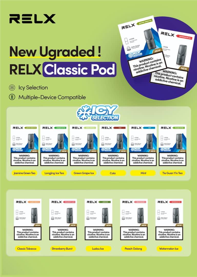 Relx Classic Pod - RELXSG | RELX CLASSIC TOBACCO